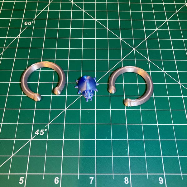 Fursuit Nose Piercing - Etsy