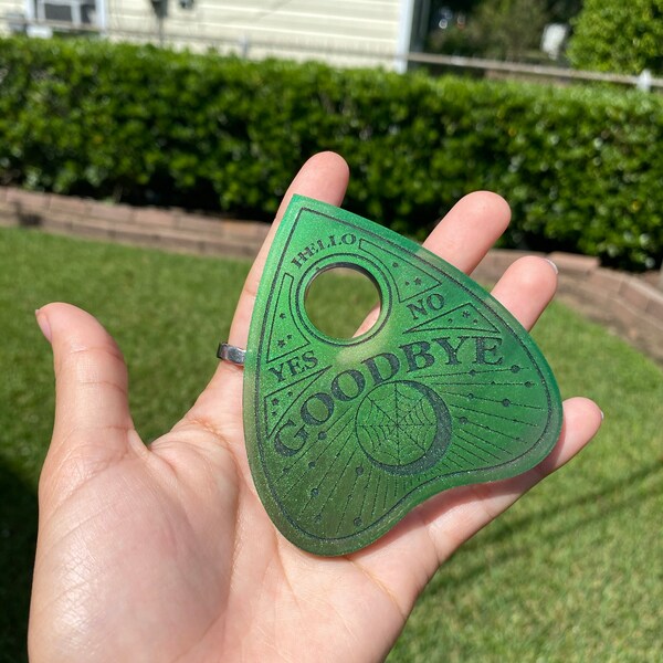 Ouija Planchette Food Safe Silicone Mold for Resin, Jesmonite, Clay ...