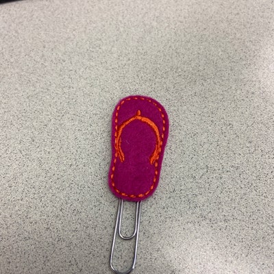 Flip Flop Paper Clip Flip Flop Paperclip Planner Paperclip Planner ...