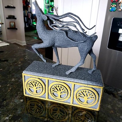 Dragon Age Halla Deer Statue Box Statuette Inquisition Gift Figure ...