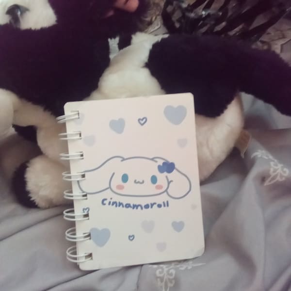 Cute A7 Spiral Notebook,kawaii Notebook,ready to Ship,adorable Journals ...