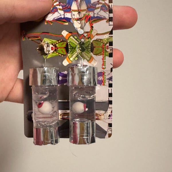 Set of 5 or 10 (random!) Demon Fighter Hair Clips Version 2 -handmade ...
