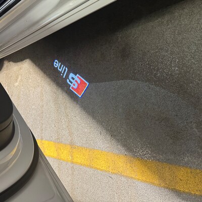 2X Led Puddle Light Side Mirror Logo Projector Lights for Mercedes AMG ...