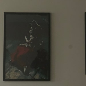 Oasis 20 Years Wall Art Print, Limited Edition Canvas Poster, Liam Noel Gallagher, Iconic Music ...