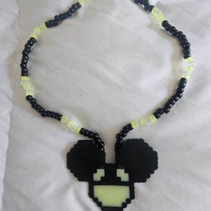 Slander Kandi Perler Necklace - Etsy