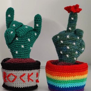 Cactus Hand CROCHET PATTERN / Amigurumi Cactus PDF English - Etsy