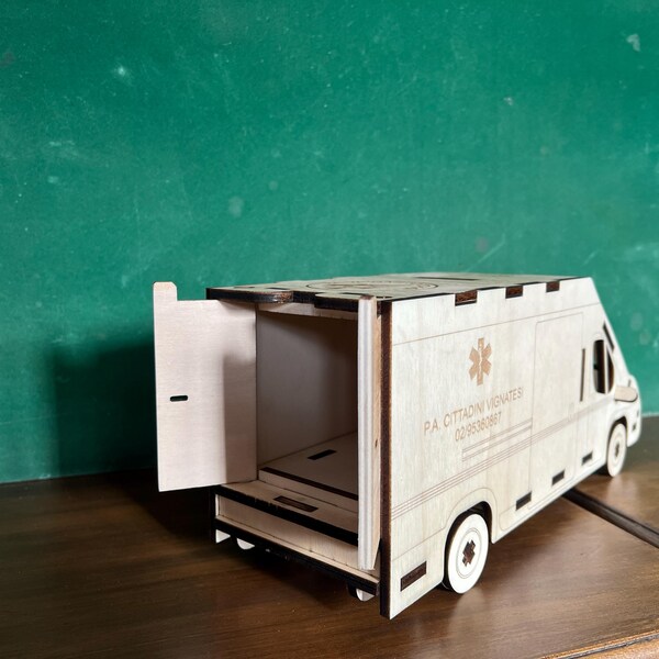 Mail Truck SVG Laser Cut Files Glowforge Car 3d Laser Design, Instant ...