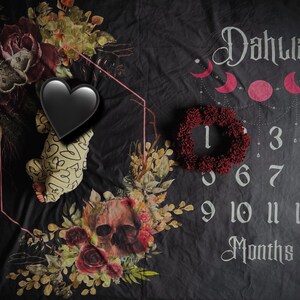 Dungeons and Dragons DND Baby Milestone Blanket Gift Keepsake Christmas ...