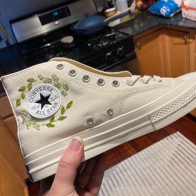 Custom Converse Embroidered Shoes Converse Chuck Taylor 1970s Custom ...
