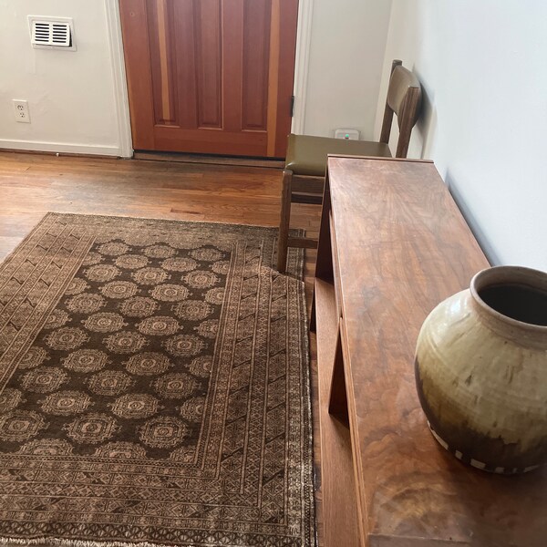 4x3 Gorgeous Turkish Mamluk Area Rug/ Afghan Handmade Plush Wool Rug ...