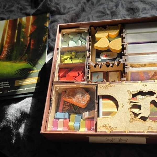 Elemental Card Deck Box, MTG Card Storage, Custom Deck Box, Wooden Deck ...