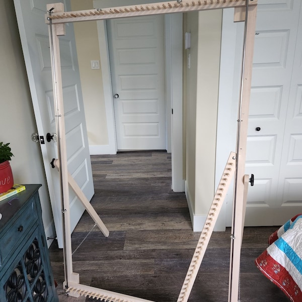 Loom, Big Boy Adjustable Twining Loom With Leg Set, Makes 3' X 5' Rug ...