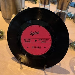 Personalised Record Label STICKERS for 7 Vinyl Record - Etsy UK