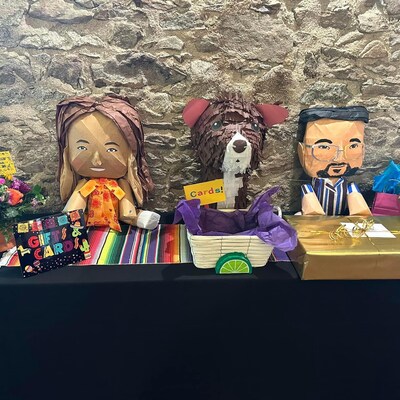 2D Number 1 Pinata Furry Monsters Theme Monster Party Goods Pinatas for ...