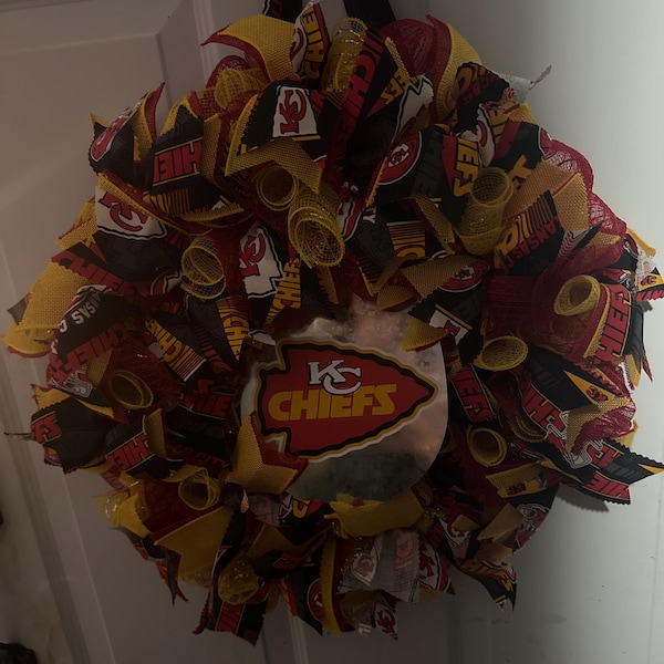 Bengals Wreath, Bengals Gift, Housewarming Gift, Cincinnati Bengals ...