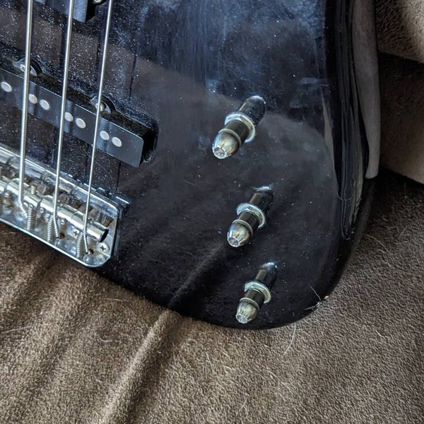 Silver Bullet Guitar Knobs, Package of 2 Silver Bullet Guitar Knobs ...