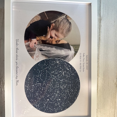Custom Star Map by Date Print the Night We Met Stars Constellation ...