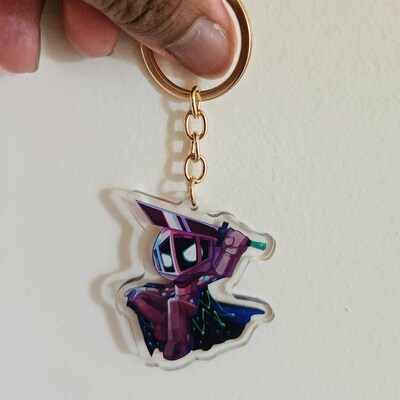 Lilian Keychain gildedguy Stories Charm - Etsy