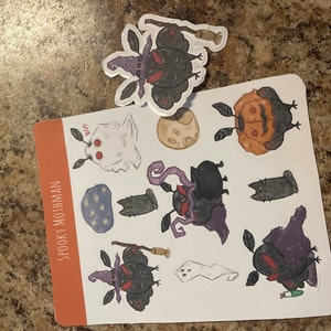 Red Sticker Sheet Autumn Aesthetic Stickers Bujo Stickers - Etsy