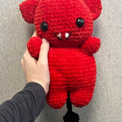 Crochet Pattern Chubby Devil Monster // Demon Crochet Pattern // Cute ...