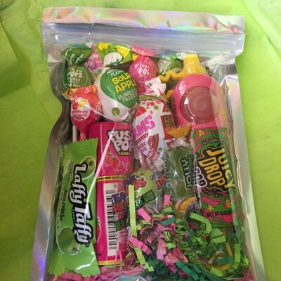 Mystery Skittles Candy Box, Color Themed Candy Box, Mystery Gift Box ...