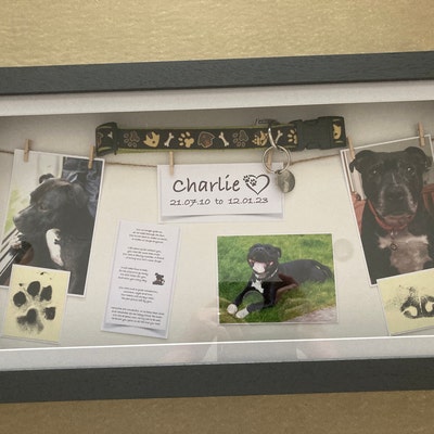RECTANGLE Pine Wooden Deep Shadow Box Display Frame Choose Size ...