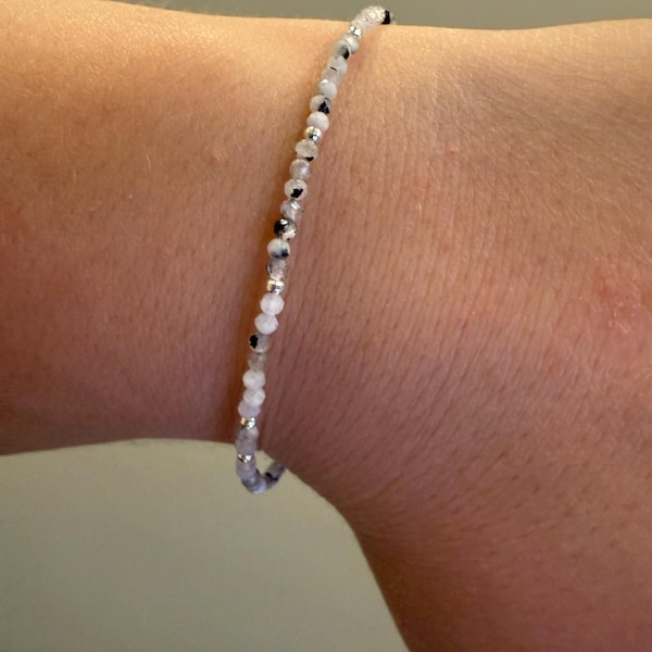 African Turquoise Anklet, 2mm Beads Natural Turquoise Anklet, Healing ...