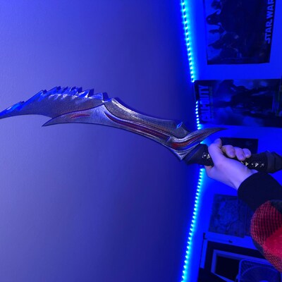 Steel Daedric Dagger Full-size Unique Collectible Daedra Demon Warrior ...