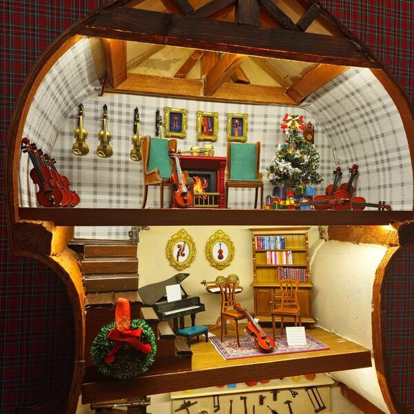 Outdoor Garden Furniture Kit 5 Pieces 1:12 Scale Miniature DIY KIT ...