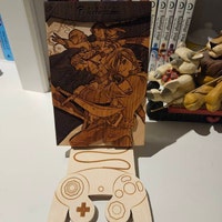 Custom Wooden Final Fantasy X Menu Screen With Characters You Can Pick ...