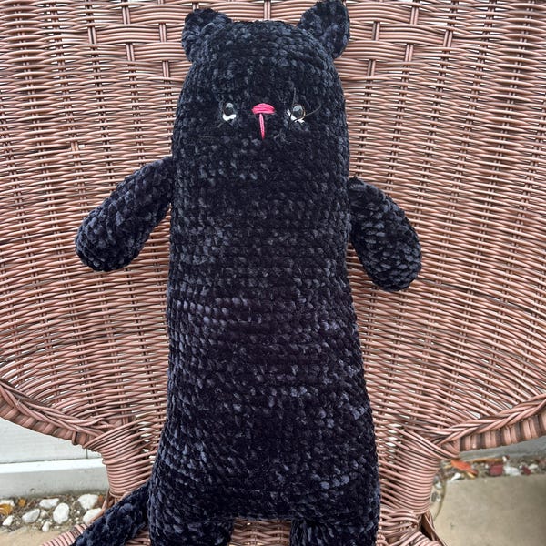 Big Long Cat Crochet Pattern. Create You Own Big Long Cat Amigurumi ...