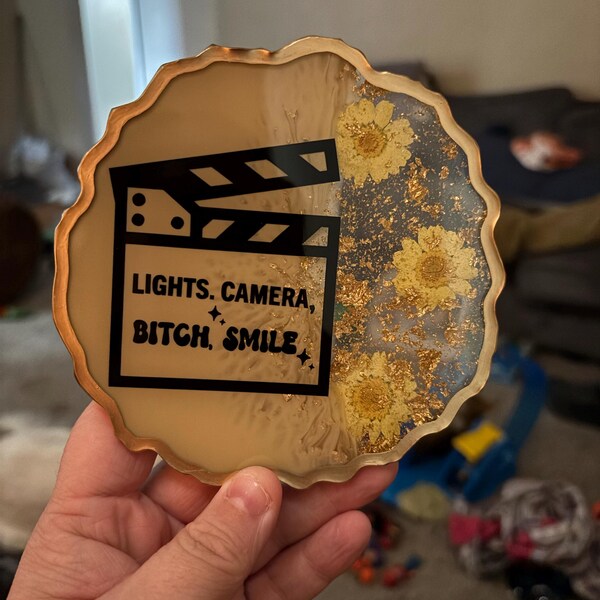 BTS INSPIRED Trinket Tray Gold - Etsy