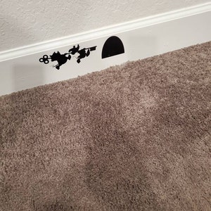 Ratatouille Wall Decal, Disney Home Decor, Remy Baseboard Decal, Anyone ...