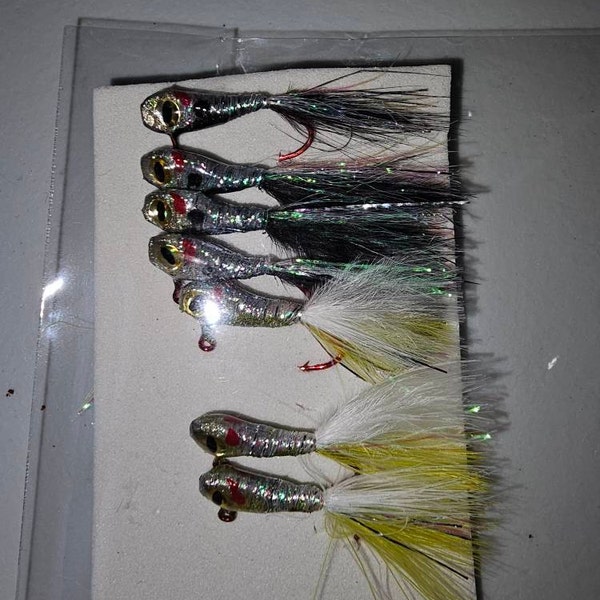 Size 10- Tungsten Bubble Minnow Jig 2 Pks - Etsy