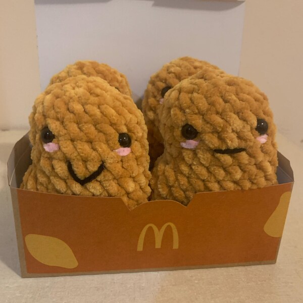 Chicken Nugget Crochet Pattern | Digital PDF Pattern - Etsy