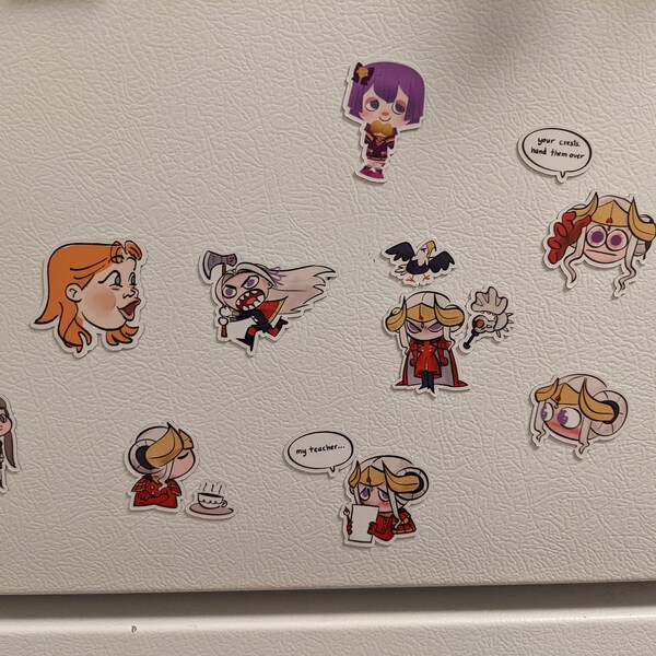 FE3H Meme Sticker Sheets / Magnets - Dimitri, Claude, Edelgard - Etsy