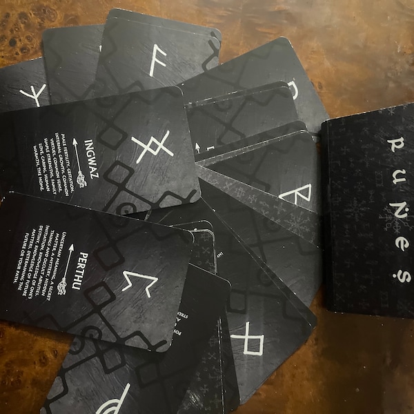 The Ogham Oracle - Celtic Oracle - Nordic Alphabet - Oracle - Oracle ...