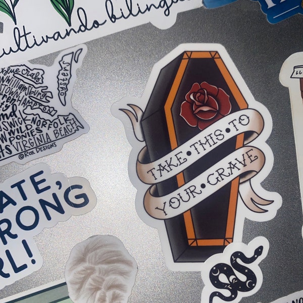 Fall Out Boy Sticker | Fall Out Boy Lyric Sticker | Water Resistant ...