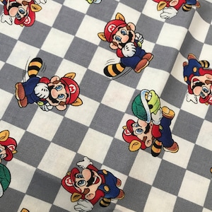 Nintendo Mario & Luigi Packed Fabric, Springs Creative Fabrics, 100% ...
