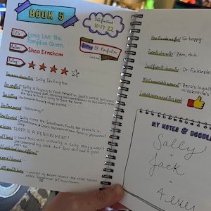 My Reading Adventures Kids Reading Journal - Etsy