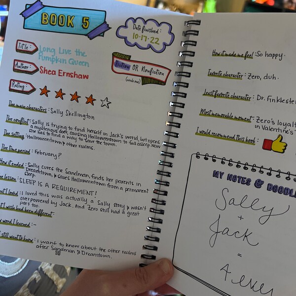 My Reading Adventures Kids Reading Journal - Etsy