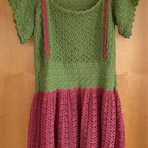Crochet Dress WRITTEN PATTERN aviva Dress - Etsy