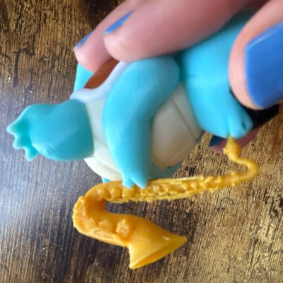 Squirtle Saxophone Figure 3D Printed, Pokemon Fan Gift, Viral Meme ...