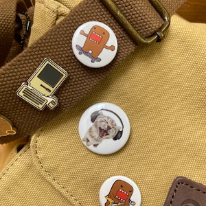 Duster Inspired Pin Set 1 Pinback Buttons Comes With Freebies Please ...