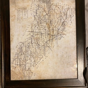 1822 Map of Florida | Etsy