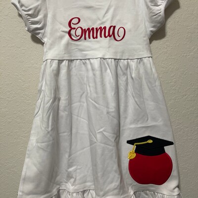 Girls Graduation Dress, Kindergarten Graduation Dress, Toddler Girls ...