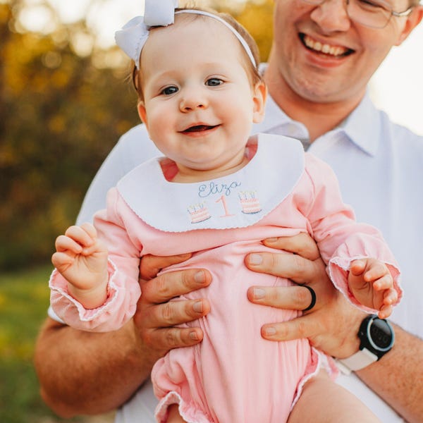 Personalized Peter Pan Collar Top, Preppy Fall Outfit, Baby Girl ...