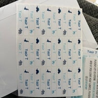 160 Removable Date Labels - Etsy