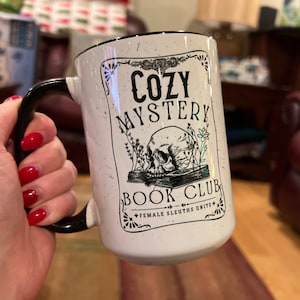 Book Club Coffee Mugs, Gift for Book Lovers, Book Club Matching Cups ...