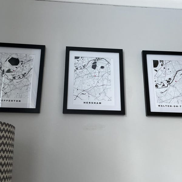 Wisconsin Dells Map Print - City Map Poster - Map Art - USA City Maps ...